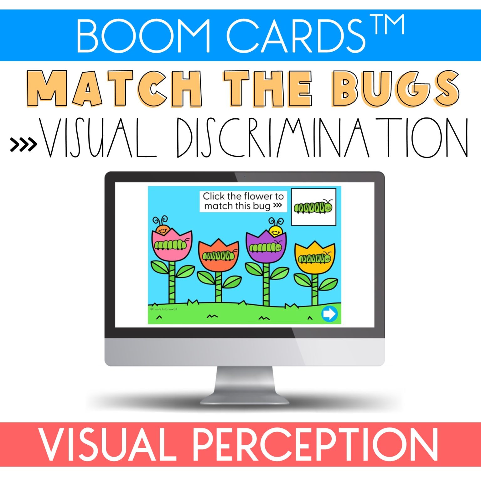 Boom Cards: Match the Bugs! – Shop Tools To Grow