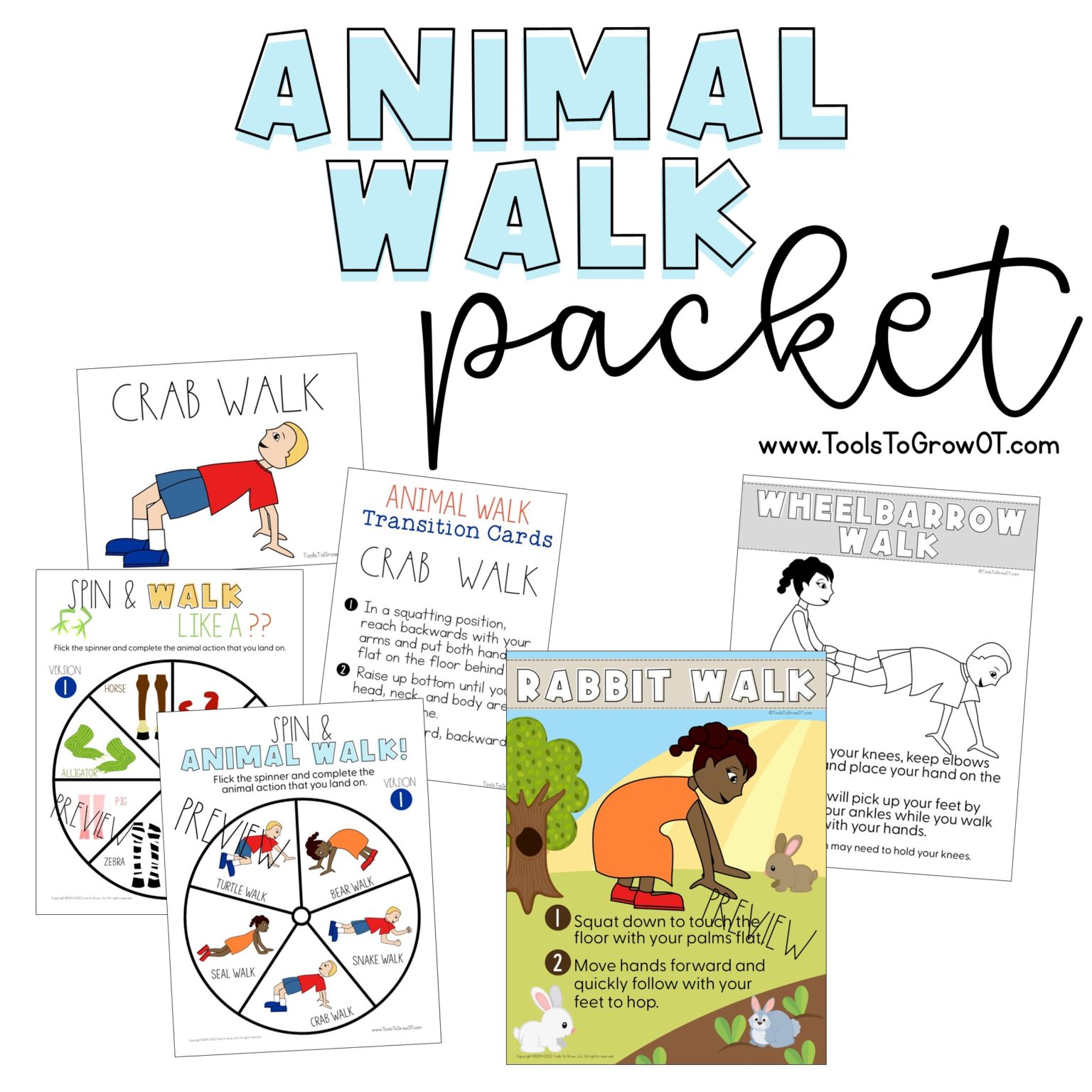 Animal Walks Packet – Shop Tools To Grow