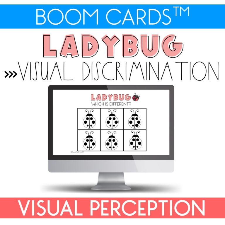 Boom Cards: FREE! Visual Discrimination Ladybugs – Shop Tools To Grow