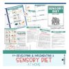 SENSORY DIET PACKET- HOME VERSION: Version 1 – Shop Tools To Grow