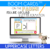 Boom Cards: On the Farm! Figure Ground and Uppercase Letter Formation ...