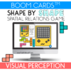 Boom Cards: Shape-by-Shape: Spatial Relations Game – Shop Tools To Grow