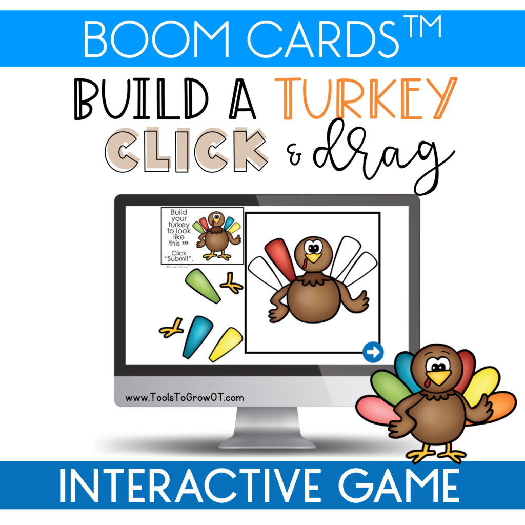 Boom Cards: Build a Turkey! – Shop Tools To Grow