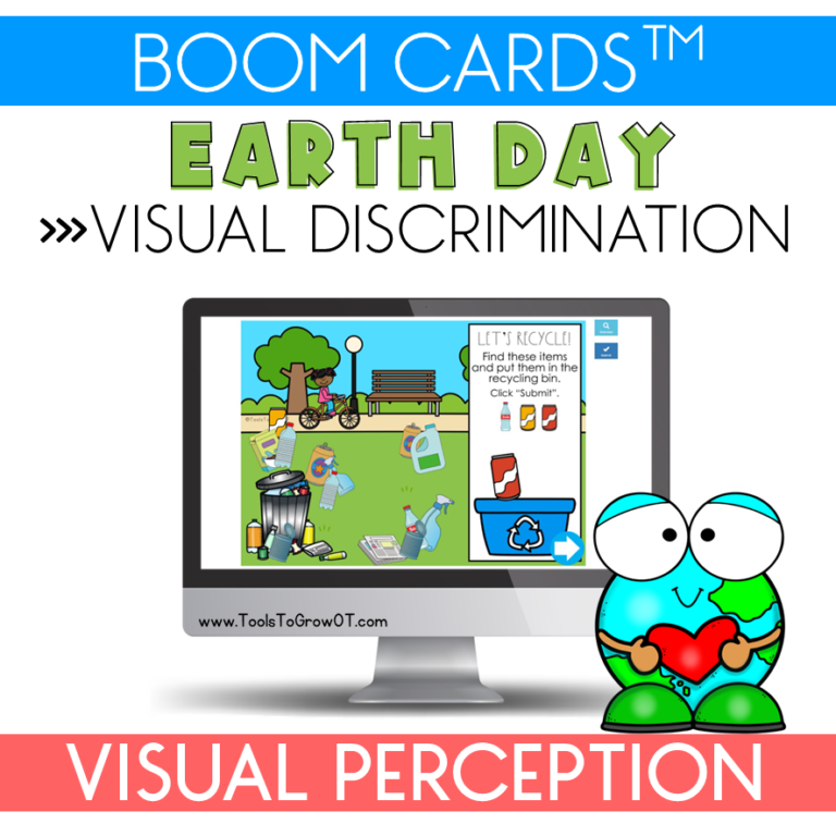 Boom Cards: Visual Discrimination: Earth Day! – Shop Tools To Grow