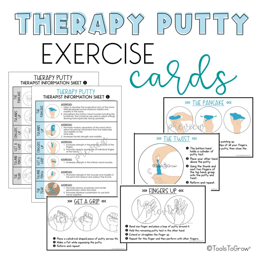 Hand Exercise Therapy Putty Packet – Shop Tools To Grow