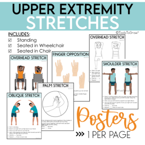 BUNDLE: Lower Extremity AND Upper Extremity Strengthening Exercises ...