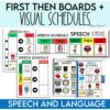 SPEECH AND LANGUAGE THERAPY: Visual Schedule Boards – Shop Tools To Grow