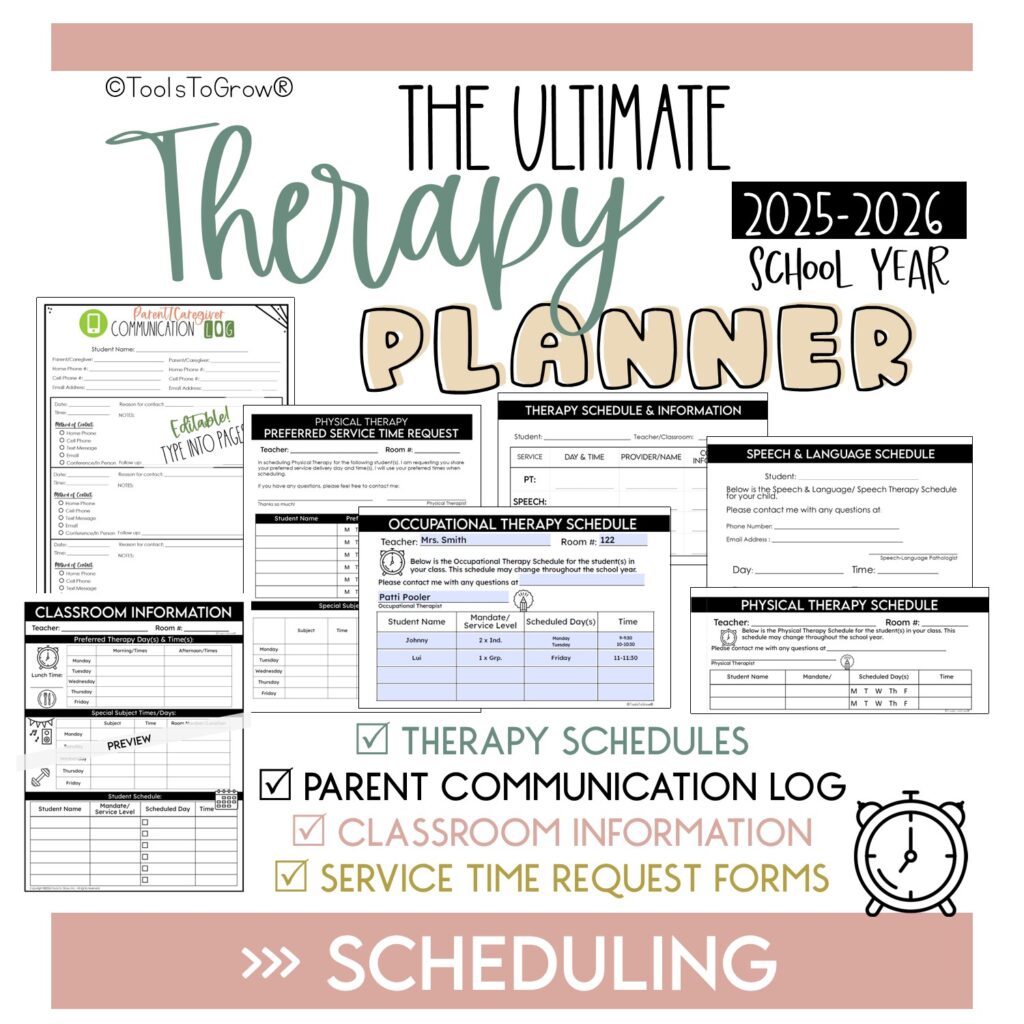 The Ultimate Digital Therapy Planner: 2025-26 – Shop Tools To Grow